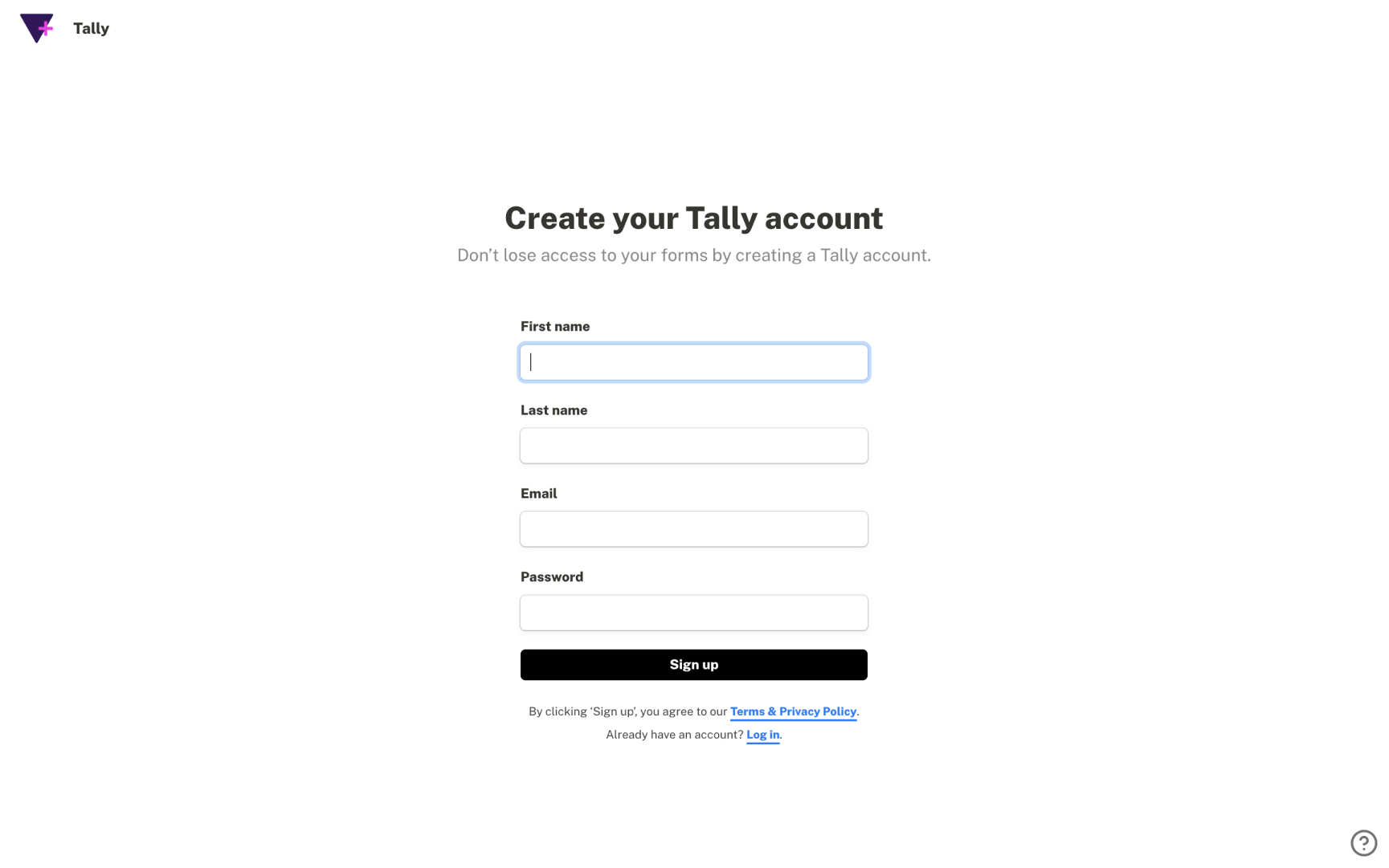 Tally | UI, UX Design | SaaS | Application Design | saas ui Tally | UI, UX Design | SaaS | Application Design | saas ui